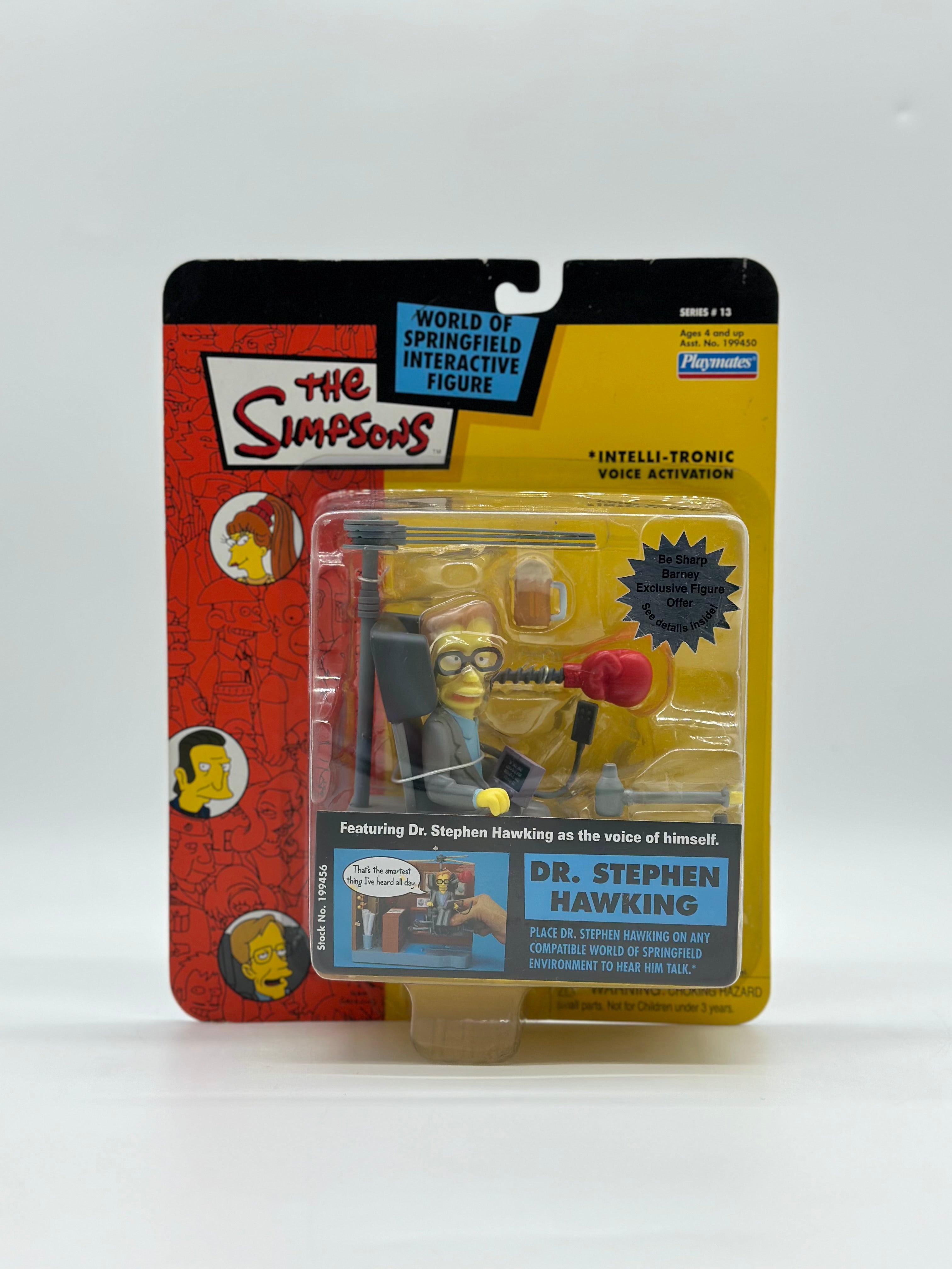 The Simpsons World Of Springfield Interactive Figure Dr. Stephen Hawki ...