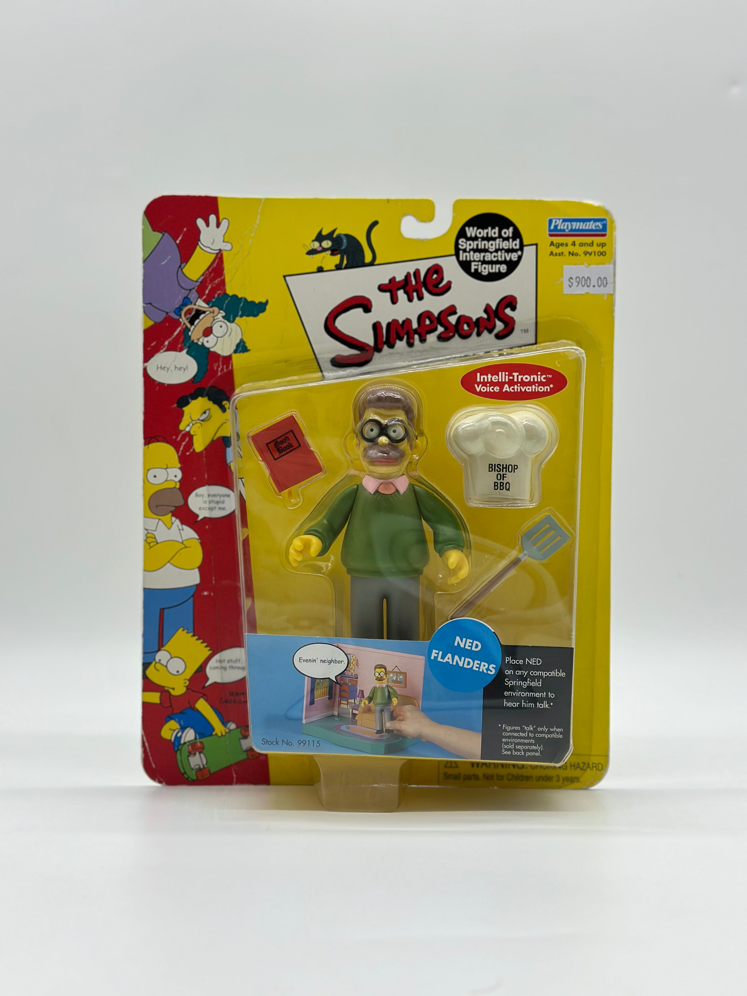 The Simpsons World Of Springfield Interactive Figure Ned Flanders – Toy ...