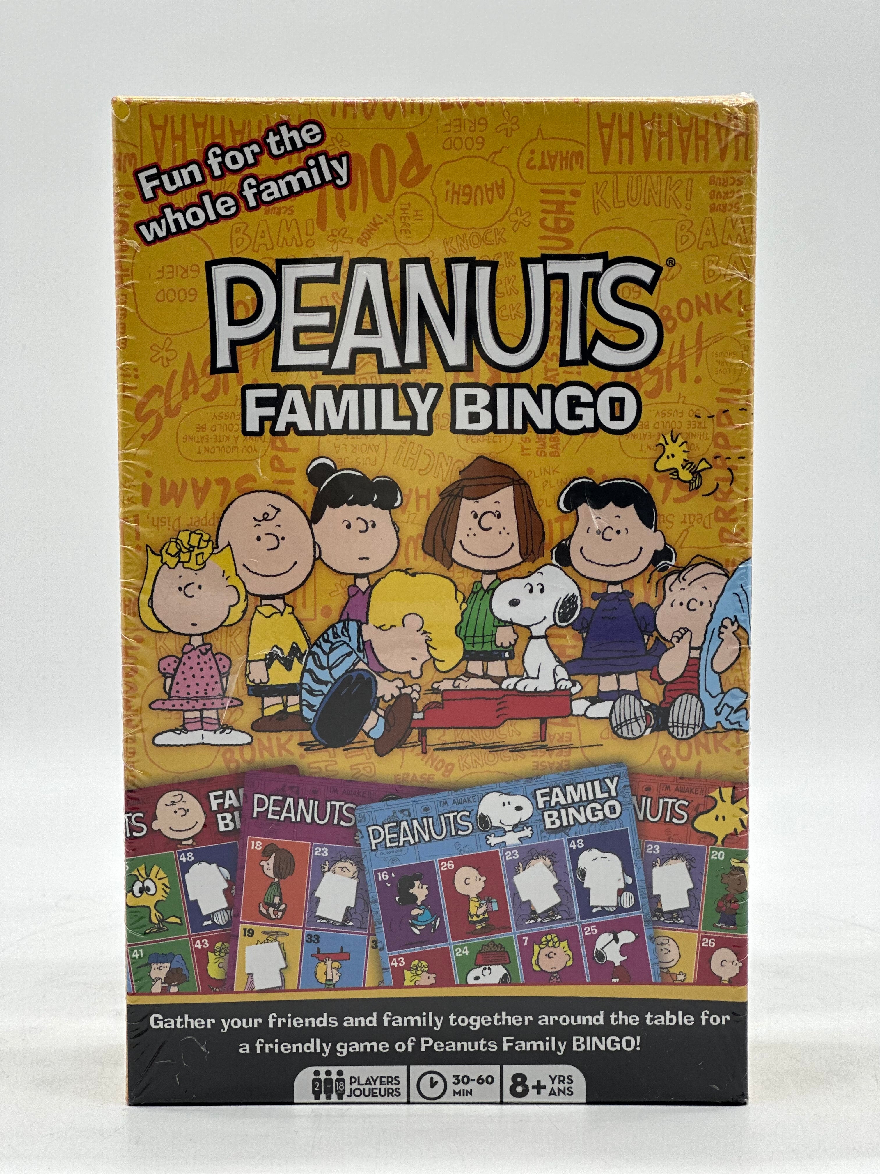 Peanuts Family Bingo – Toy King Worldwide