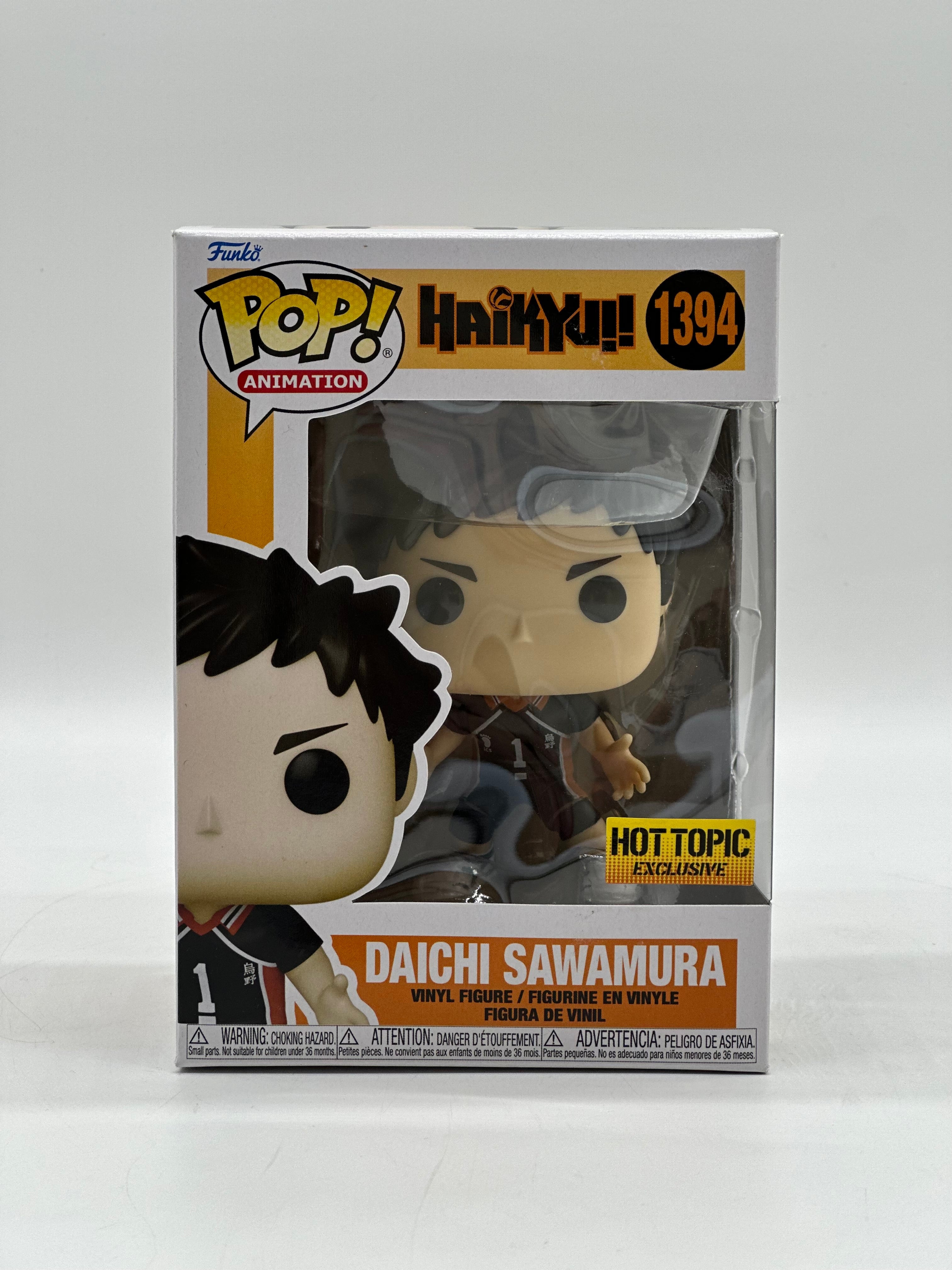 Pop! Animation Haikyu!! Daichi Sawamura HotTopic Exclusive – Toy King ...