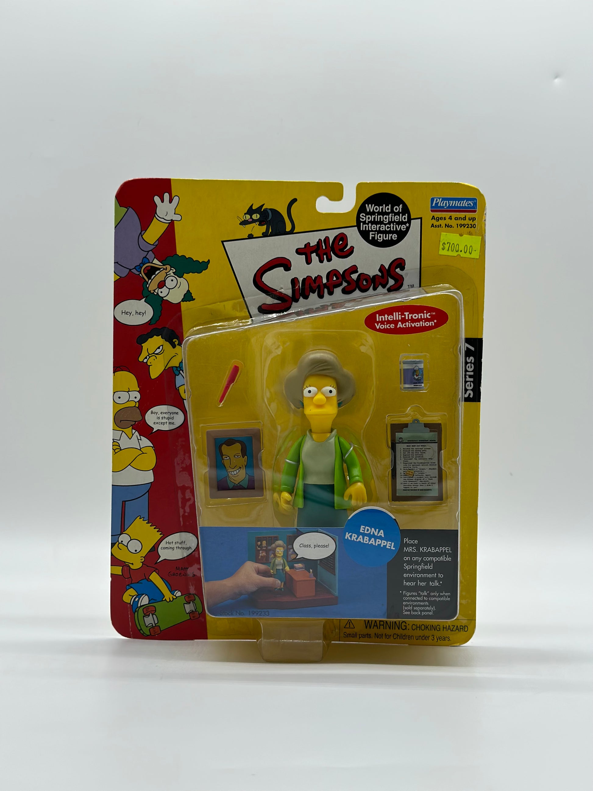 The Simpsons World Of Springfield Interactive Figure Edna Krabappel ...